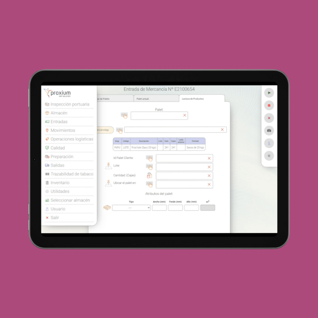 Proxium ERP | Software de gestión empresarial